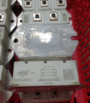 MMD150F160X 三相整流桥150A1600V 宏微品牌拆机