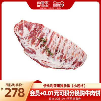 伊比利亚西班牙猪肉新鲜进口排骨