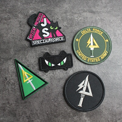 DELTA FORCE三角洲行动徽章魔术贴战术臂章游戏实体周边背包贴章