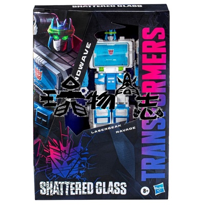 玩物尚志 变形金刚 破碎镜像系列 航行家级 声波 激光鸟 机器狗