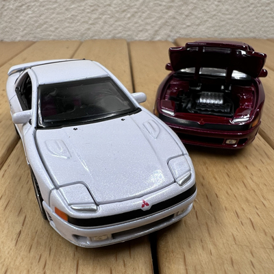1:64三菱1997款3000GT VR-4汽车合金模型摆件 三菱GTO场景摆设