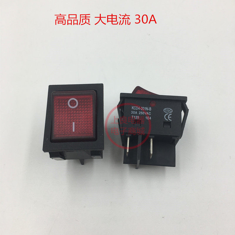 精品大电流30A KCD2-201N电焊机船型开关电源开关KCD4 KCD2-201_虎窝淘