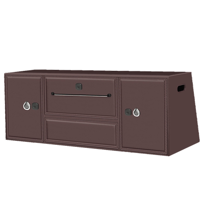 丰田后备箱专用三指纹锁储物箱