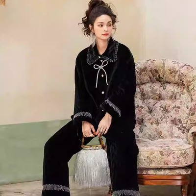 新中式睡衣新中式汉服女