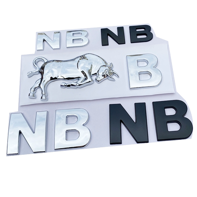 3D立体个性文字NB车贴