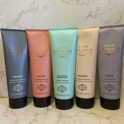 grow gorgeous 洗发水护发素发膜250ml 控油修护滋润丰盈卷发敏感