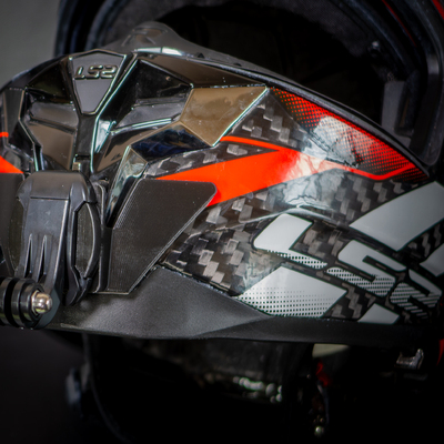 LS2头盔FF352/FF353/FF352 gopro专用下巴支架运动相机