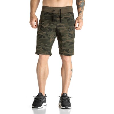 Summer sports thin section loose sports five-point pants men