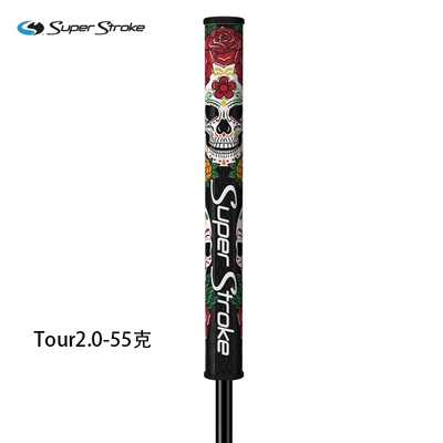 新款SuperStroke高尔夫万圣节限量推杆握把亡灵节糖骷髅推杆握把