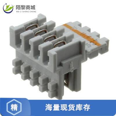 全新原装284932-4正品/CONN RCPT 4POS IDC 22-24AWG TIN