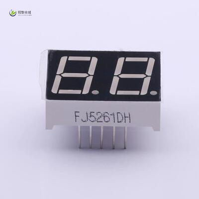原装正品FJ5261DH全新两位0.56英寸红色共阳数码管