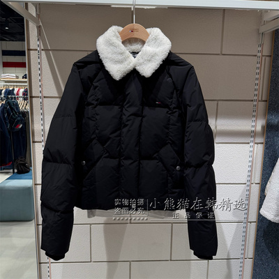 TOMMY正品简约女款翻领羽绒服T32G6QJC21TWL1