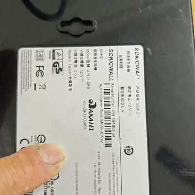 议价SONICWALL SOHO 防火墙 型号APL31-0B