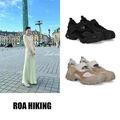 折扣 ROA HIKING 金晨同款包头一脚蹬玛丽珍忍者懒人鞋