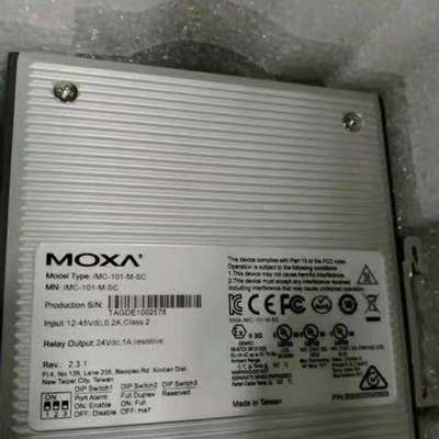 议价 MOXA IMC-101-M-SC，摩莎 10/100BaseT(X) 转100BaseFX 光电
