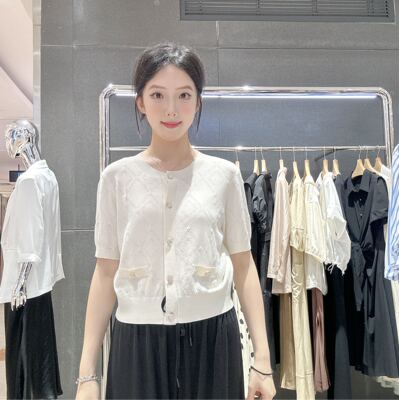 JAC BY JACQUELINE CONOIR女士简约时尚开衫AF4130311