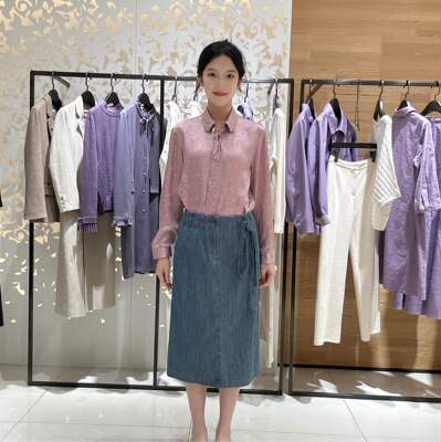 菲姿 女士简约时尚半身裙F4B309