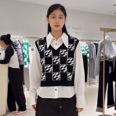 伊芙丽 女士休闲时尚毛针织衫ZEA130761