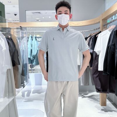 GRSAGA男士休闲宽松POLO衫1RW21211073