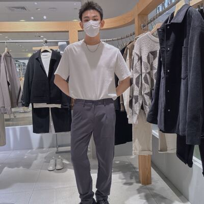 GRSAGA男士简约休闲裤1RW11128708