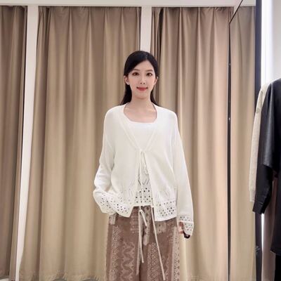 欧海一生女士简约休闲针织套装T5177FD23318