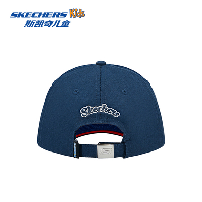 SKECHERS X DORAEMON哆啦A梦联名儿童棒球帽 深海蓝色 休闲时尚