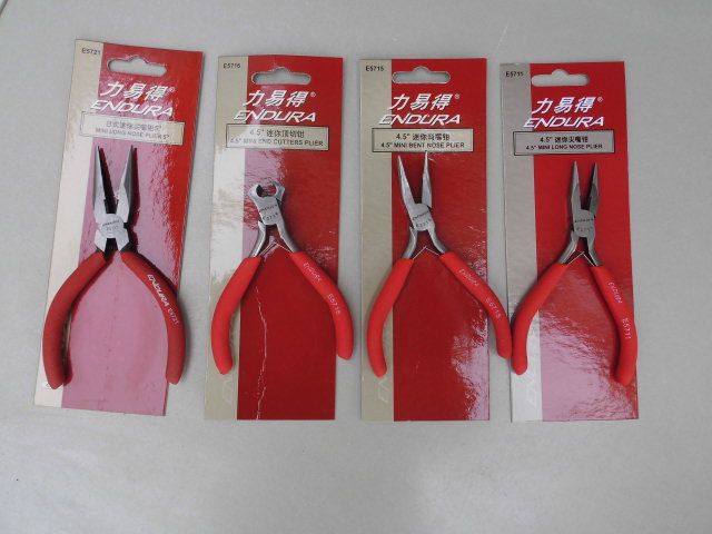 老款ENDURA力易得迷你尖嘴钳顶切钳弯嘴钳E5711E5715 E5716 E5721