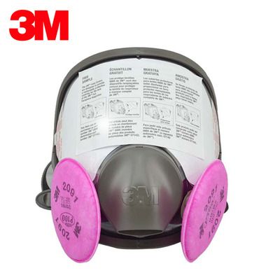 正品防尘面罩3M6800配2091