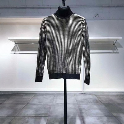 S-M穿 SIGNS 男款时尚织纹针织衫 570