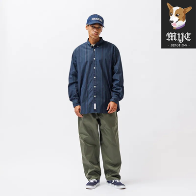 WTAPS BD 01 / LS / CTPL. OXFORD. COOLMAX® . RF 长袖衬衫25AW