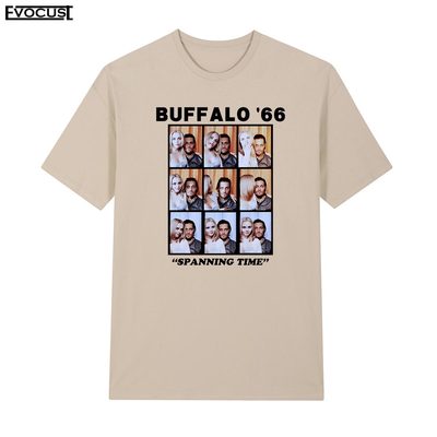 Buffalo'66水牛城大头贴电影文森特加洛1998复古怀旧短袖T恤男女