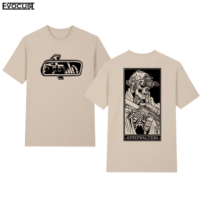 Forward Observations Group字母FOG复古怀旧军迷短袖T恤街头涂鸦