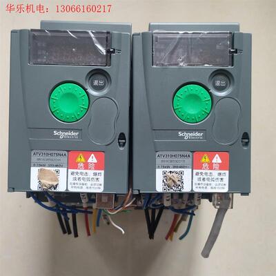 拆机施耐德变频器ATV310H075N4A(请询价)