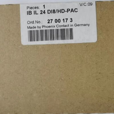 价数字量输入模块2700173IB IL 24 DI 8/HD-PACIB IL 24 DI 8-PAC