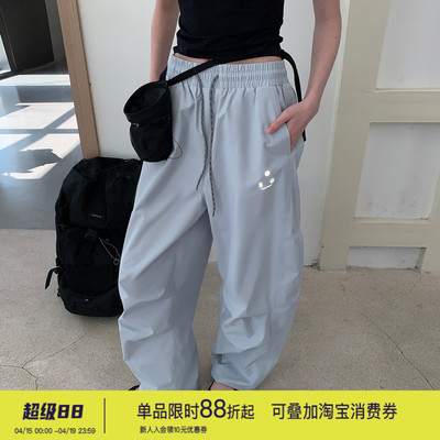 户外骑行徒步防水伞兵长裤女