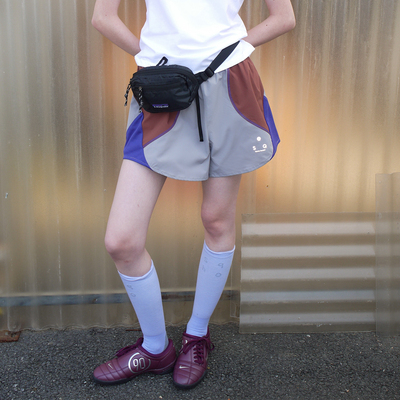 夏季户外轻薄透气速干四分短裤女