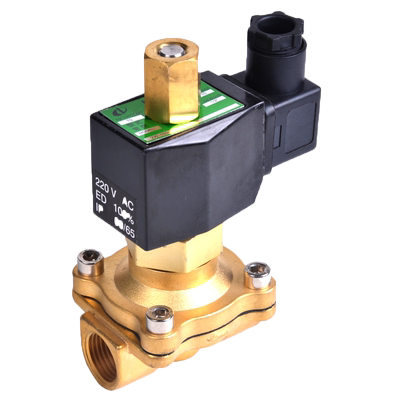 开灵气动常开直动式膜片电磁水阀气阀 4分6分1寸2寸AC220VDC24V