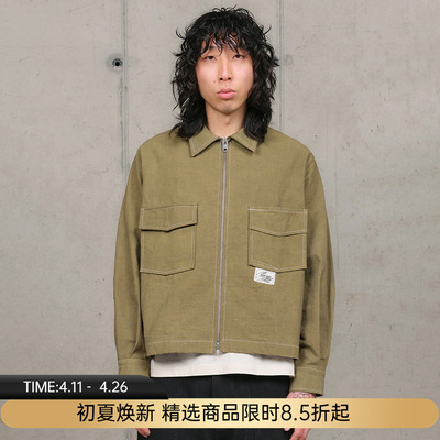 Story mfg 555 JACKET 男女中性款天然植物染色工装夹克外套