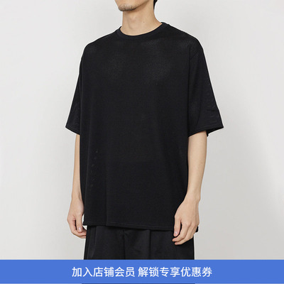 marka MESH TEE 高支有机棉网眼圆领短袖T恤