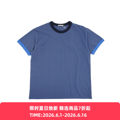 SOE Ringer T Shirt 男女中性款拼色圆领短袖T恤