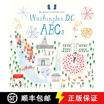 【3-4周达】Mr. Boddington's Studio: Washington, DC ABCs [9781524793517]