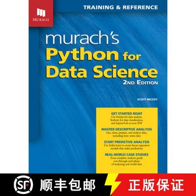 【3-4周达】Murach's Python for Data Science (2nd Edition): Training and Reference [9781943873173]