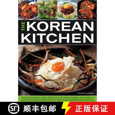 【3-4周达】Korean Kitchen: Enjoy the Robust, Fiery Tastes of This Unique Cuisine with Over 70 Authent... [9781844768226]