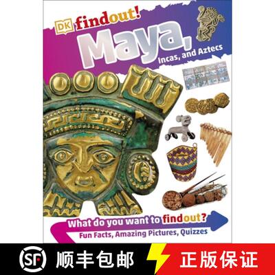 【3-4周达】DKfindout! Maya, Incas, and Aztecs [9780241318683]