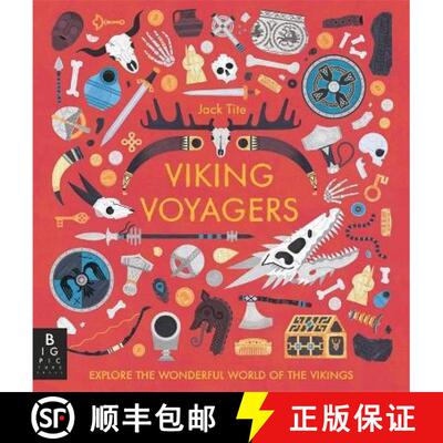 【3-4周达】Viking Voyagers [9781787419391]