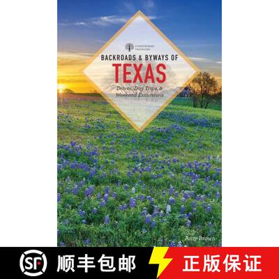 【3-4周达】Backroads & Byways of Texas (Third Edition) [9781682681800]