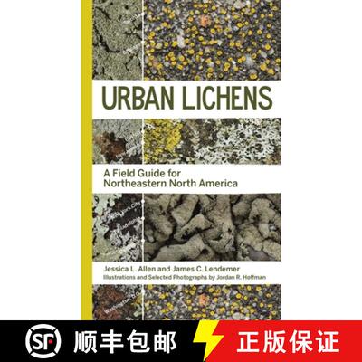 【3-4周达】Urban Lichens – A Field Guide for Northeastern North America [9780300252996]