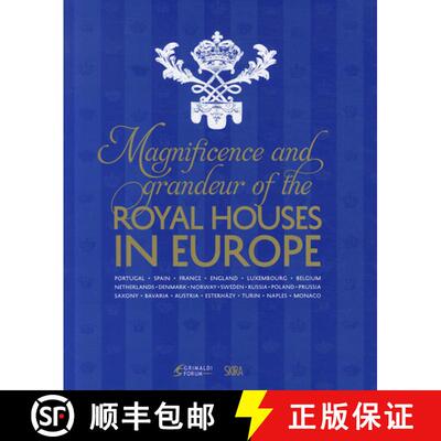 【3-4周达】精装 Magnificence and Grandeur of the Royal Houses in Europe [9788857211176]