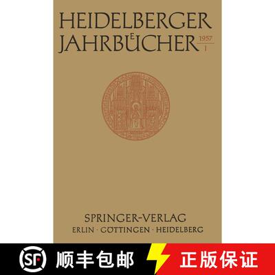 【3-4周达】Heidelberger Jahrbücher [9783540021797]
