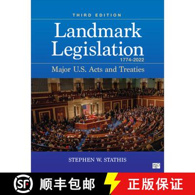 【3-4周达】精装 Landmark Legislation 1774-2022: Major U.S. Acts and Treaties (3) [9781071920725]